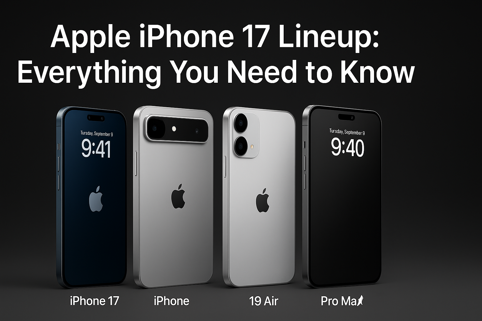 Apple iPhone 17 Lineup: Everything You Need to Know - Morphie